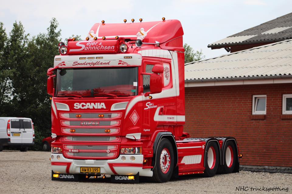 V8Power.nl - Scania R580 voor Sejer & Sønnichsen A/S (DK)